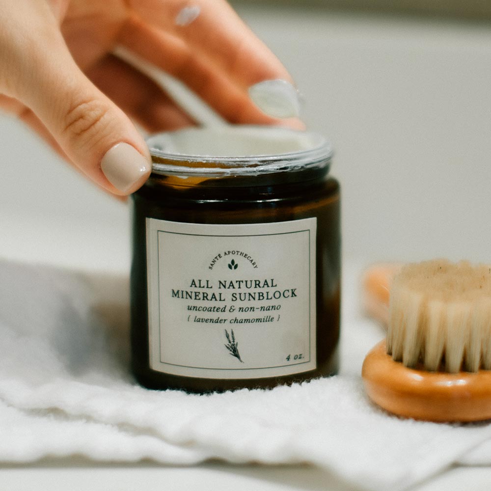 All Natural Mineral Sunblock - Santé Apothecary